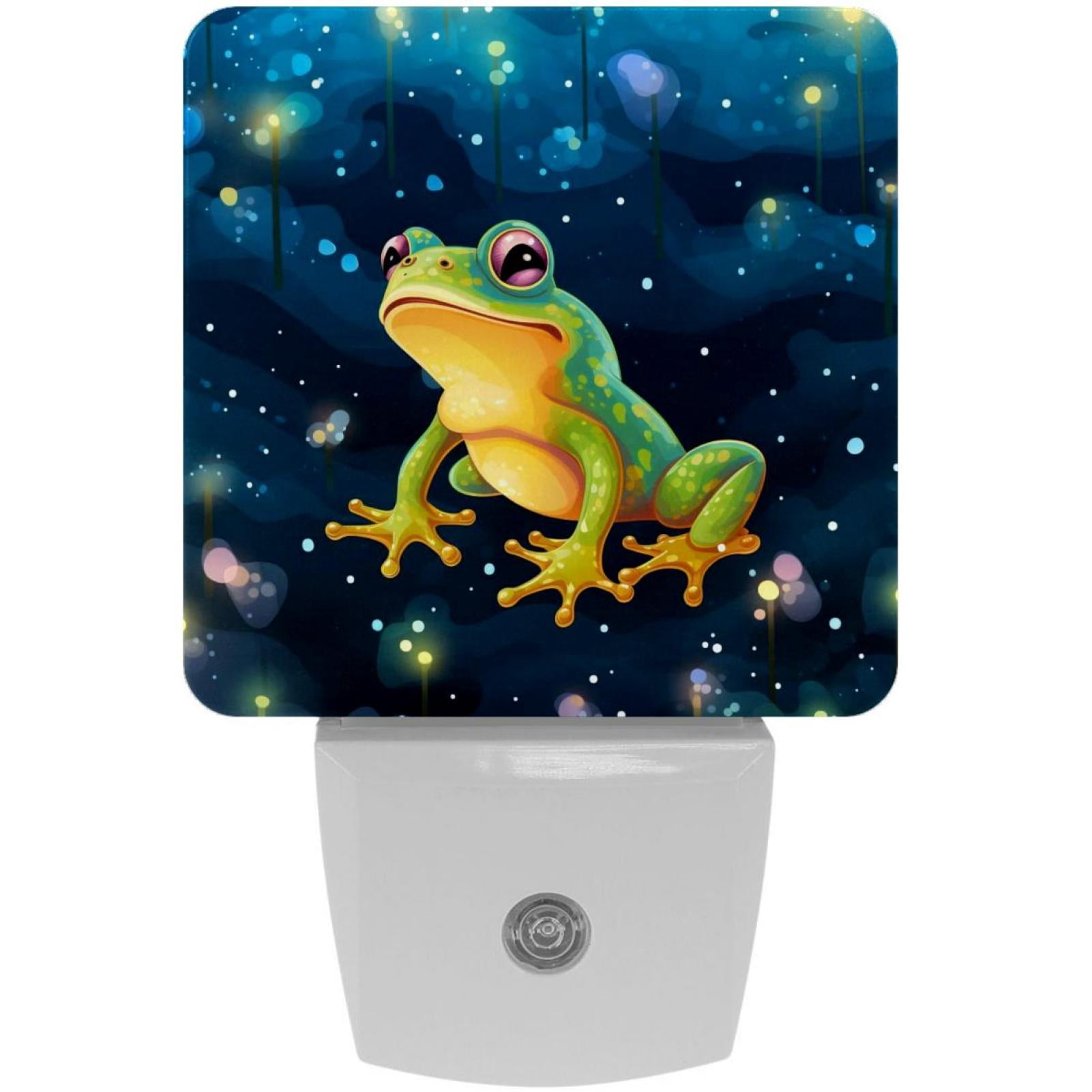 Star Frog LED Square Night Lights - Energy Efficient Plug-in Wall Lamp ...