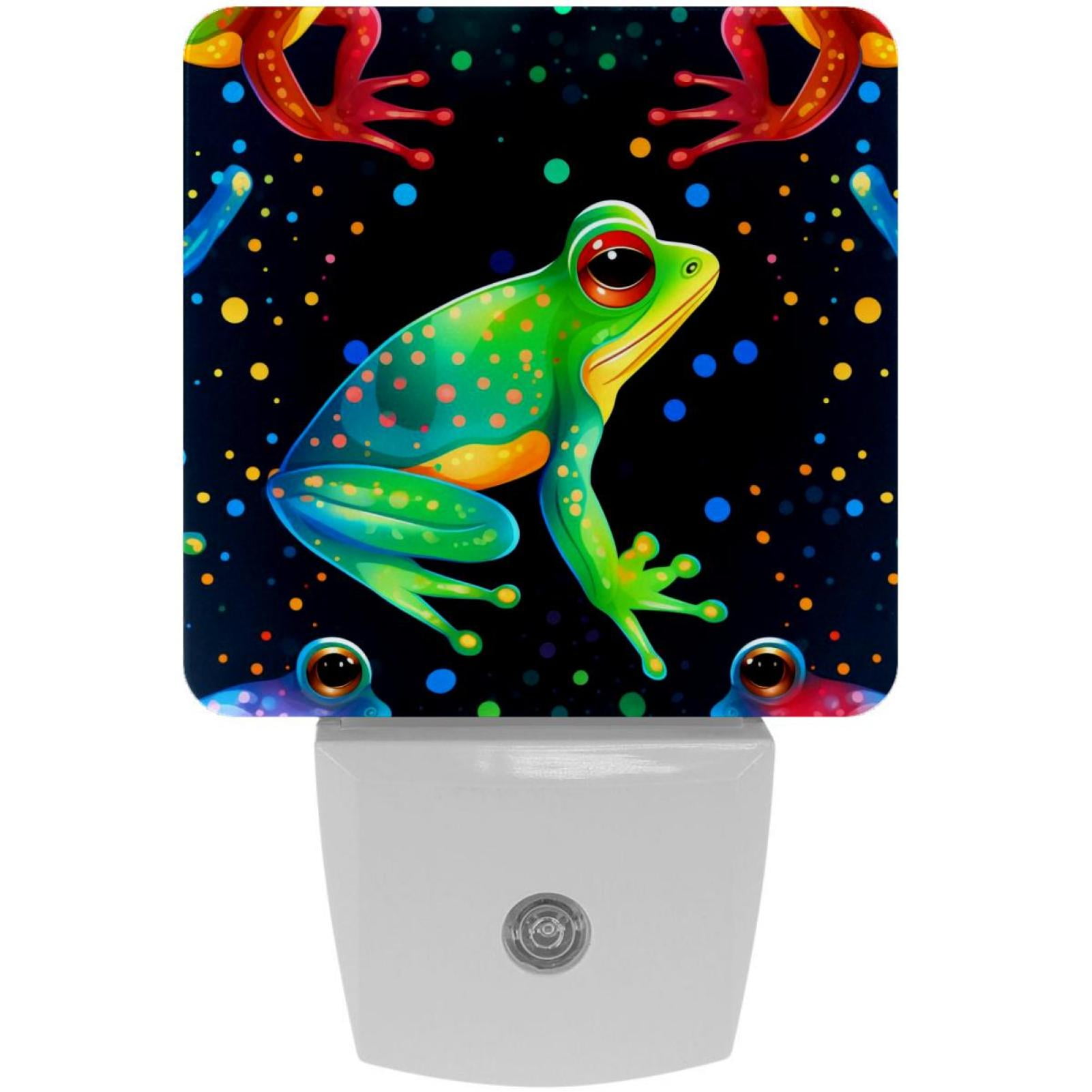Star Frog LED Square Night Lights with Motion Sensor - Modern and ...