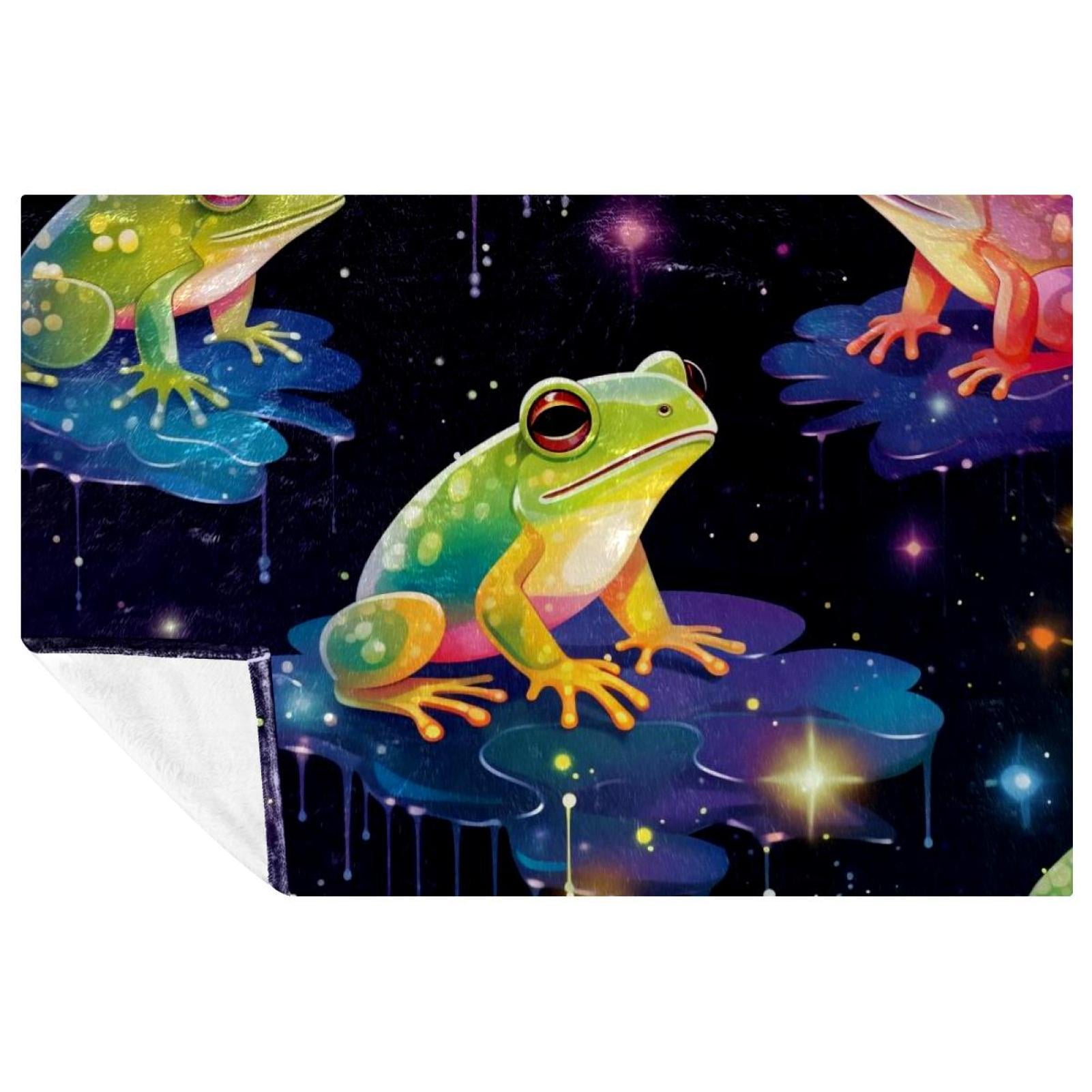 Star Frog Super Soft Microfiber Throw Blanket - Lightweight Fluffy ...