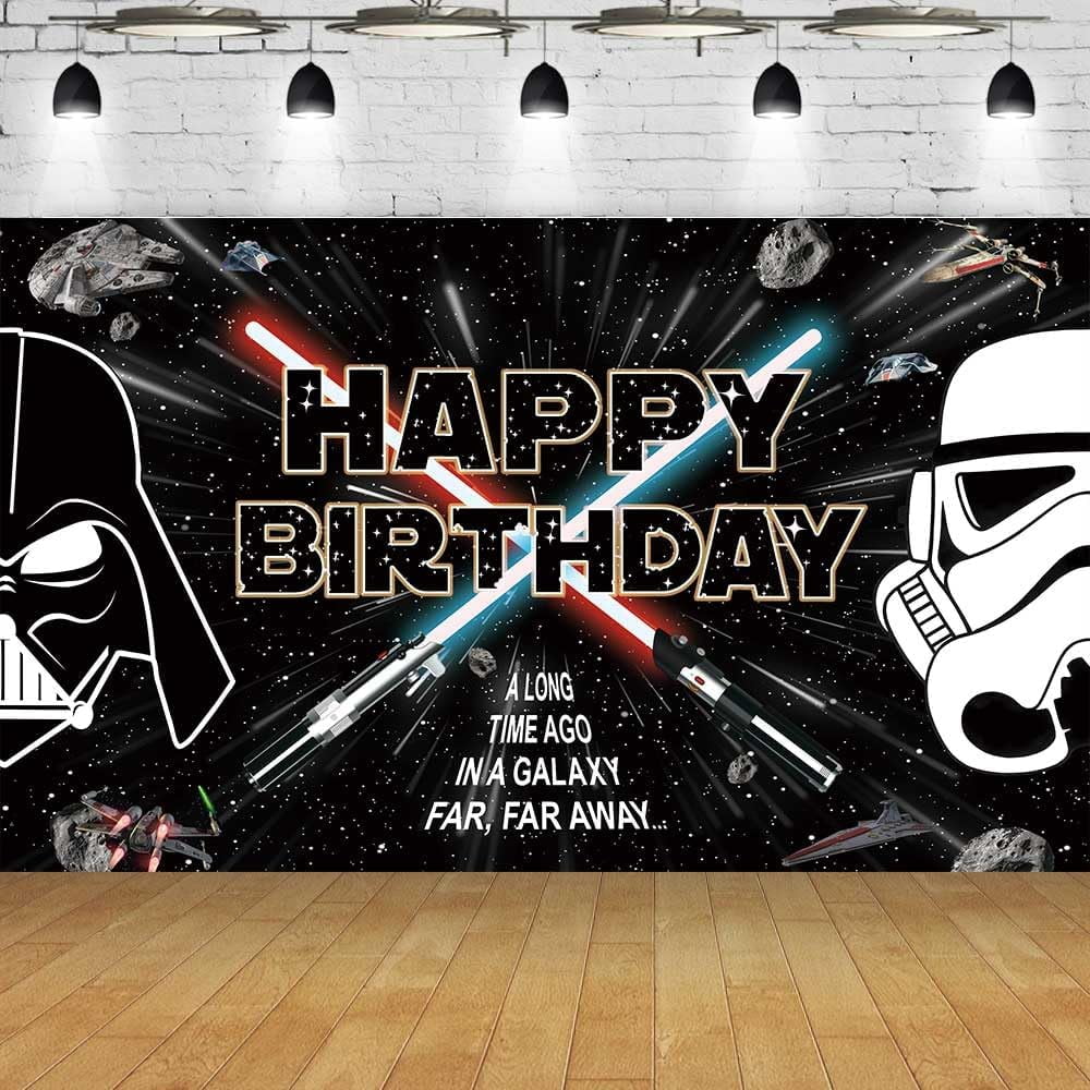 Star Galaxy Backdrop for Birthday Party Decorations Universe Star ...