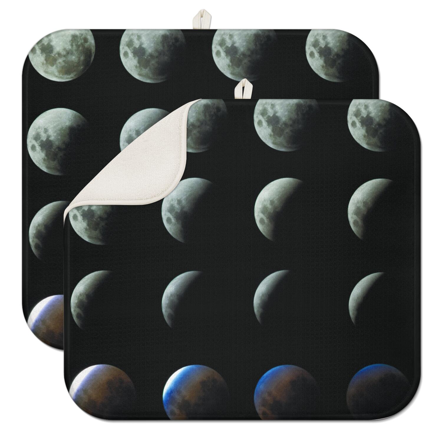 Star Galaxy Coffee Mat for Kids – Durable Microfiber Spill Mat ...