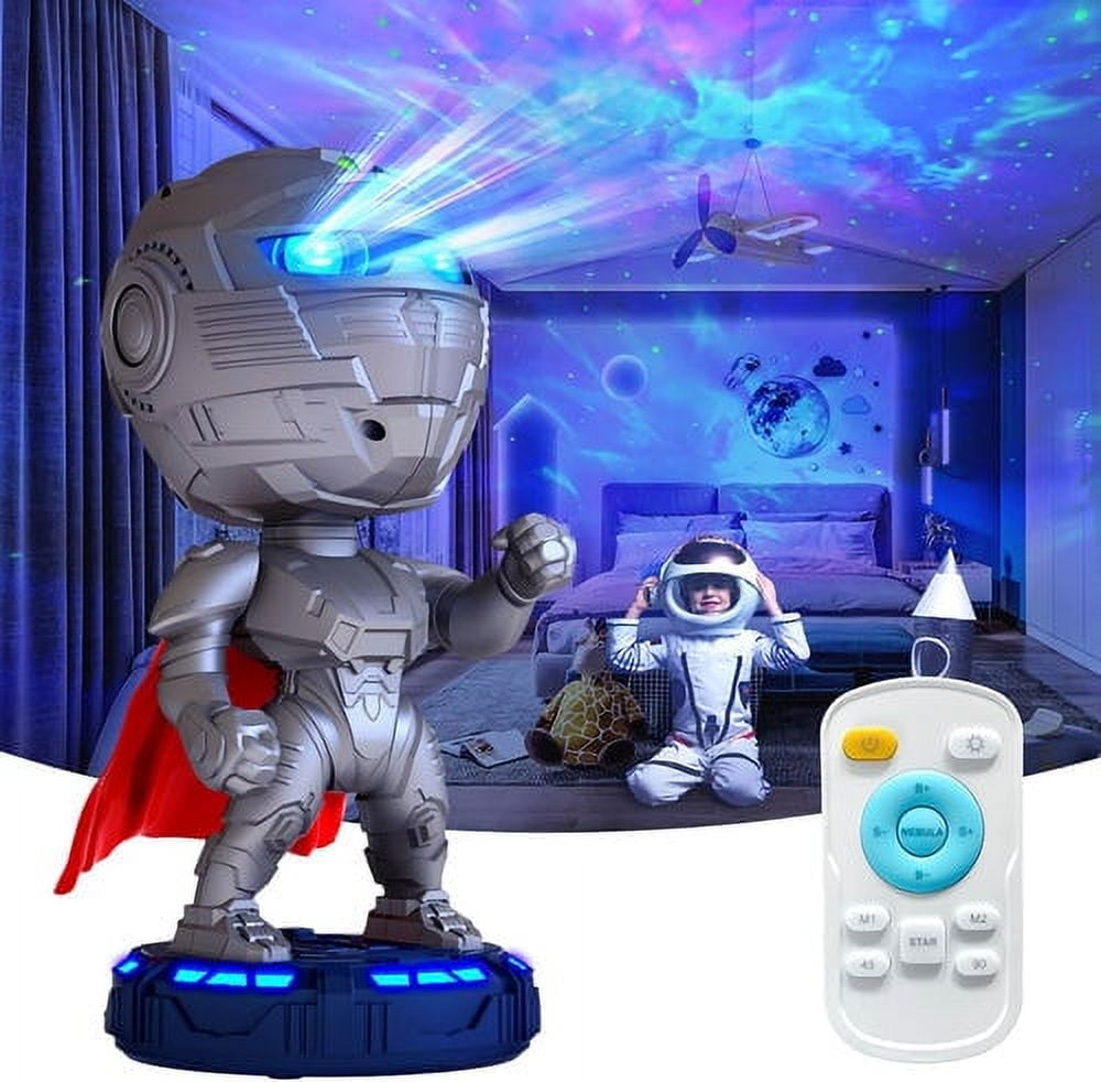 Star Galaxy Projector, Robot Star Projector for Room Decor with Timer ...