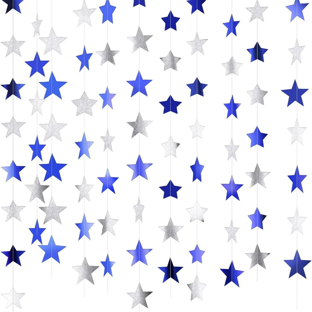 Star Garlands for Festives Celebration String Banners Wall Hanging ...
