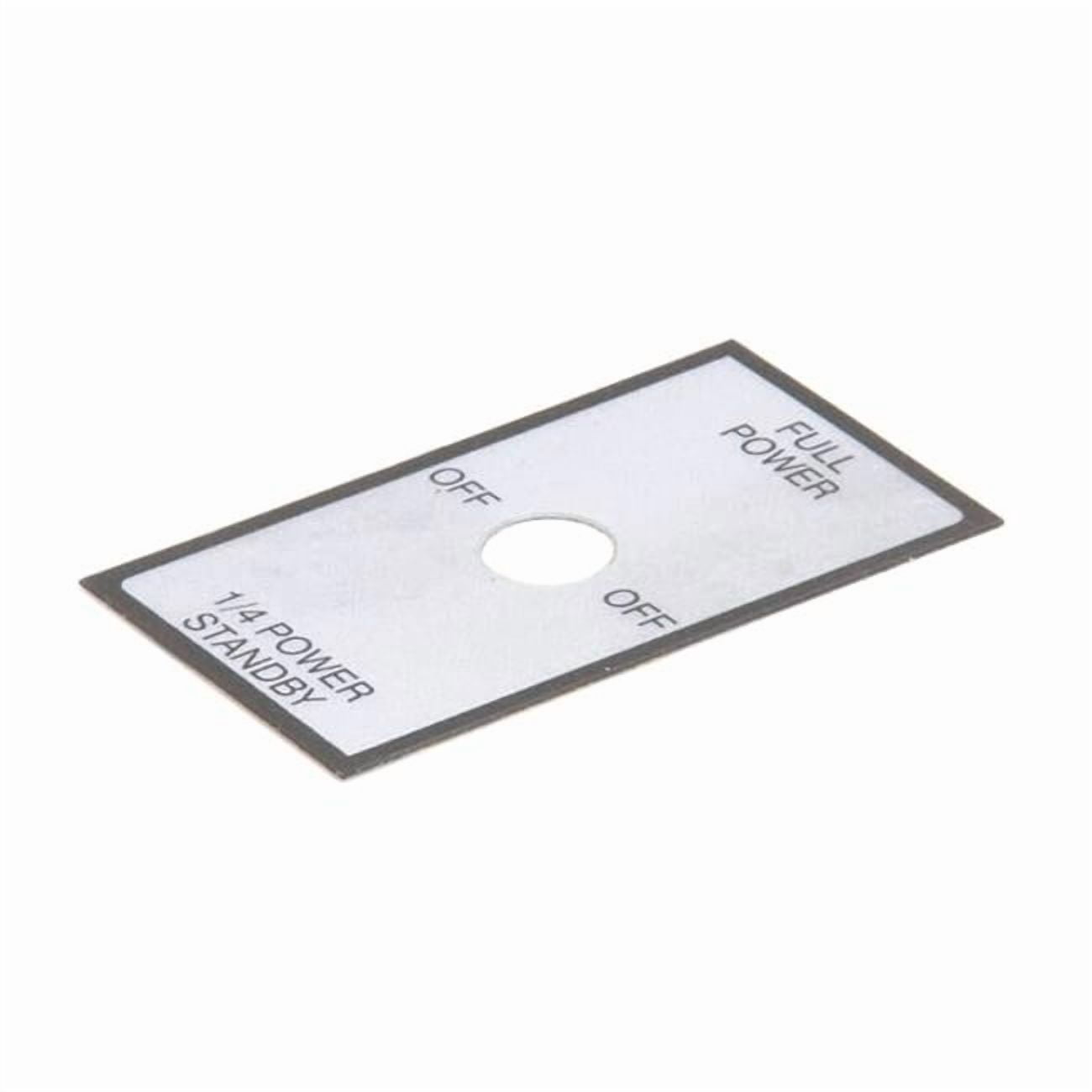 Star 2M-200839 Genuine OEM Overlay - Rotary Switch, Full Power On, Off ...