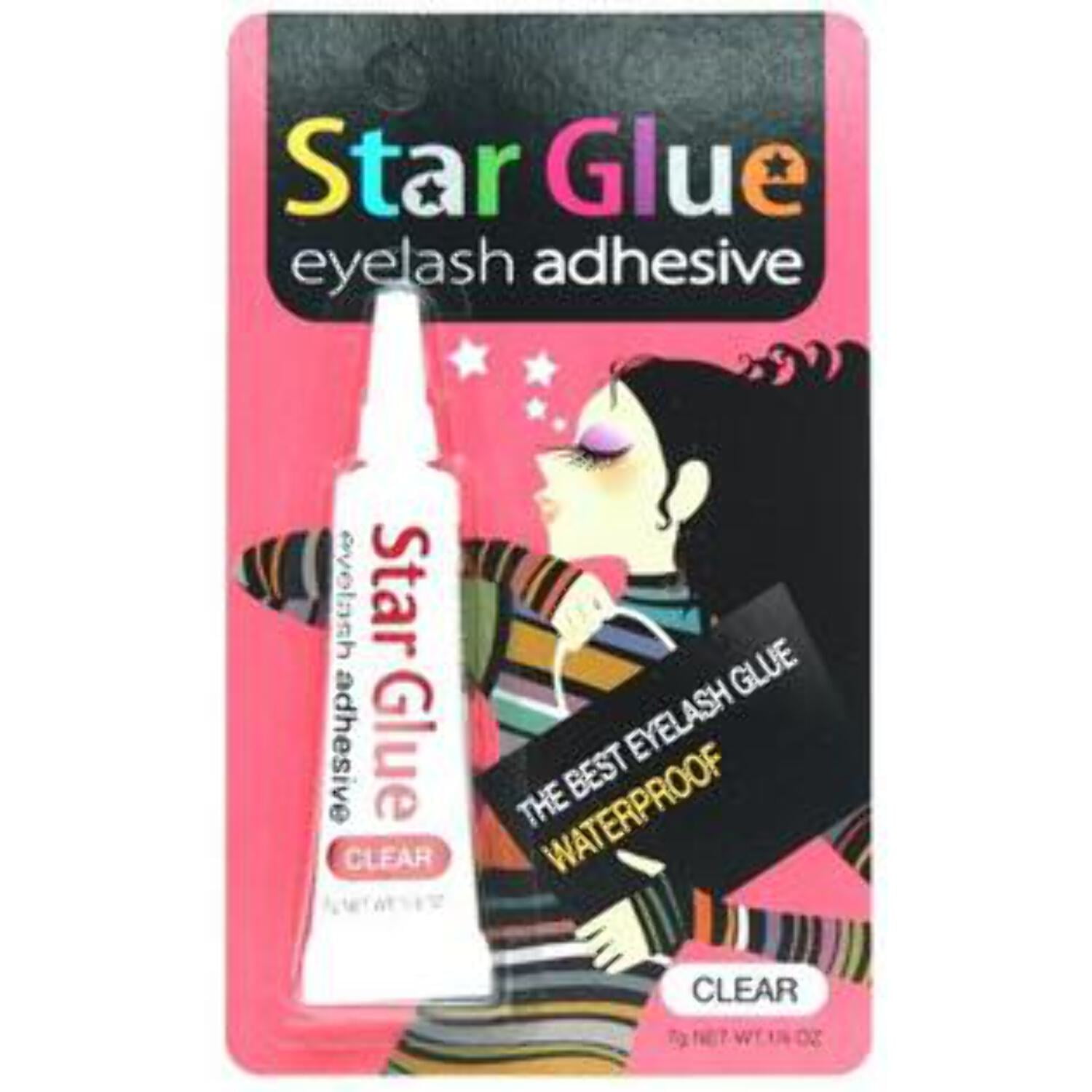 Star Glue Eyelash Adhesive Clear 1/4oz - Walmart.com