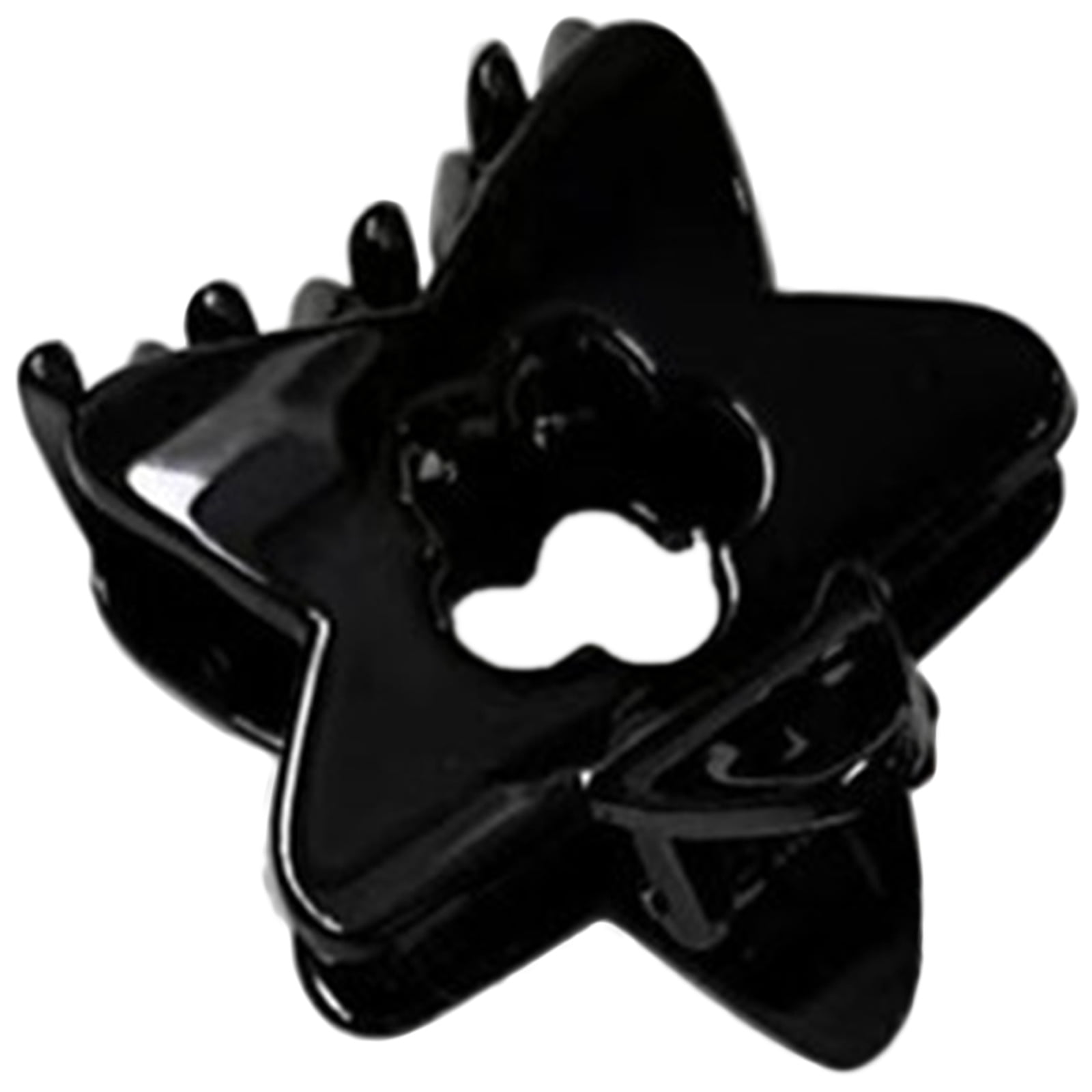 Star Hair Claw Clips Hollow Star Hair Clamps Sweet Small Hair Barrettes ...