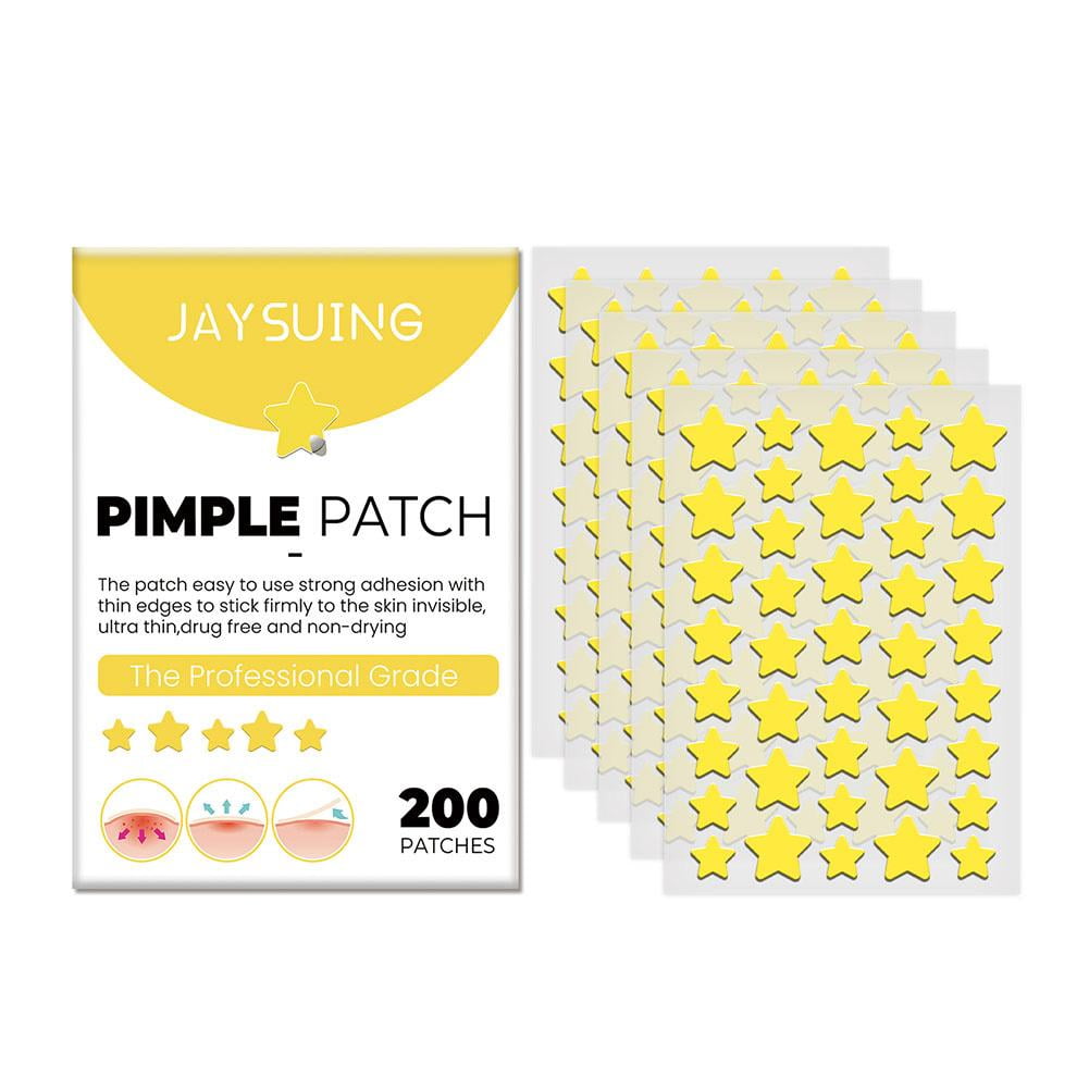 Star & Heart Acne Patches - 200/216/240 Pcs, Long-Lasting Relief ...