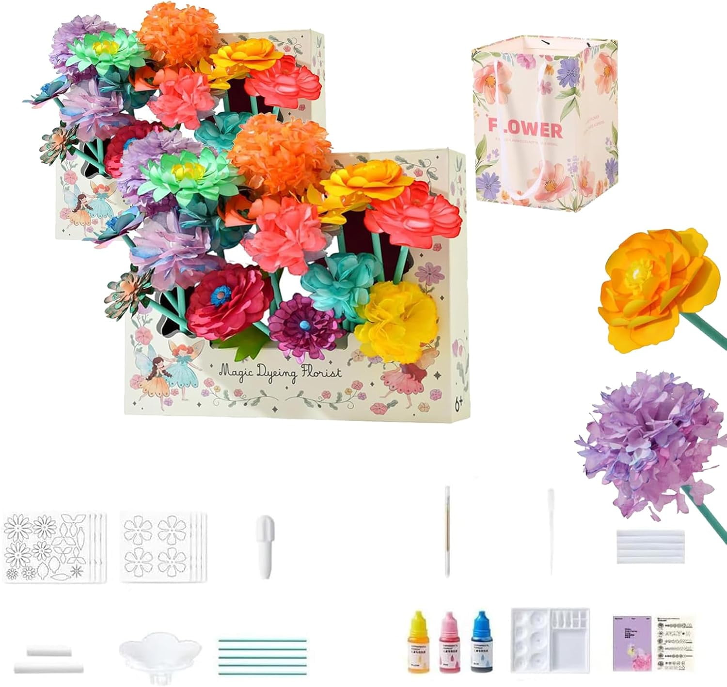 Star Helio BloomJoy Magic Petal Flower Art Kit, Bloom Joy Colored ...