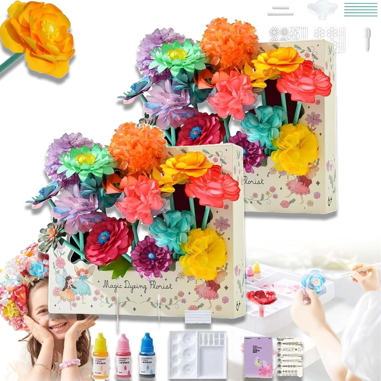 Star Helio Flower Kit - BloomJoy Magic Petal Flower Art Kit,Fantasy Art ...