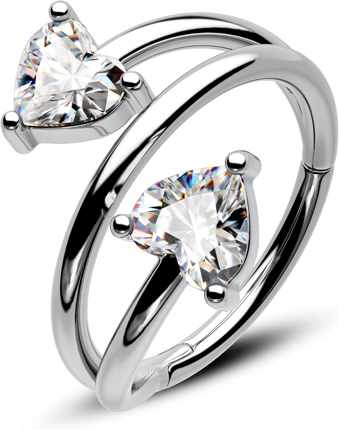 Star Helix Ear Jewelry Collection 316L Surgical Steel Cartilage Ear ...