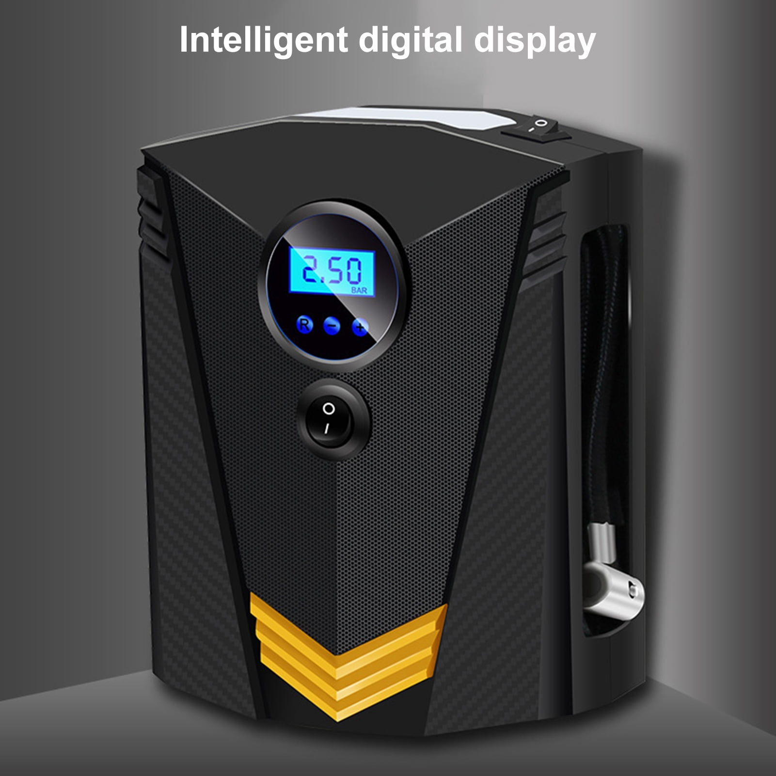 Star Home Car Air Pump 12V Accurate ABS Pointer/Digital Tire Inflator ...