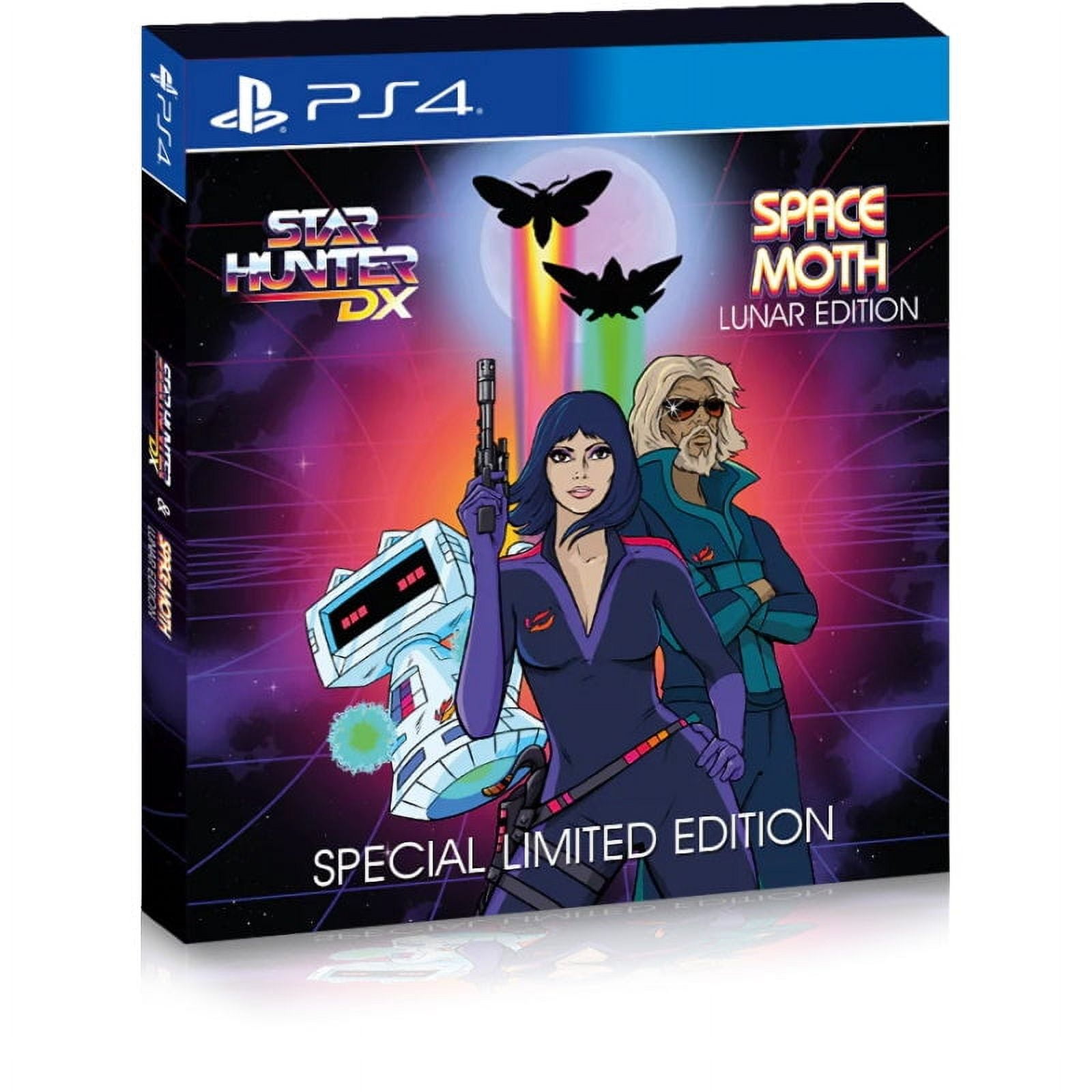 Star Hunter DX & Space Moth: Lunar Edition - Special Limited Edition [PlayStation 4] - Walmart.com