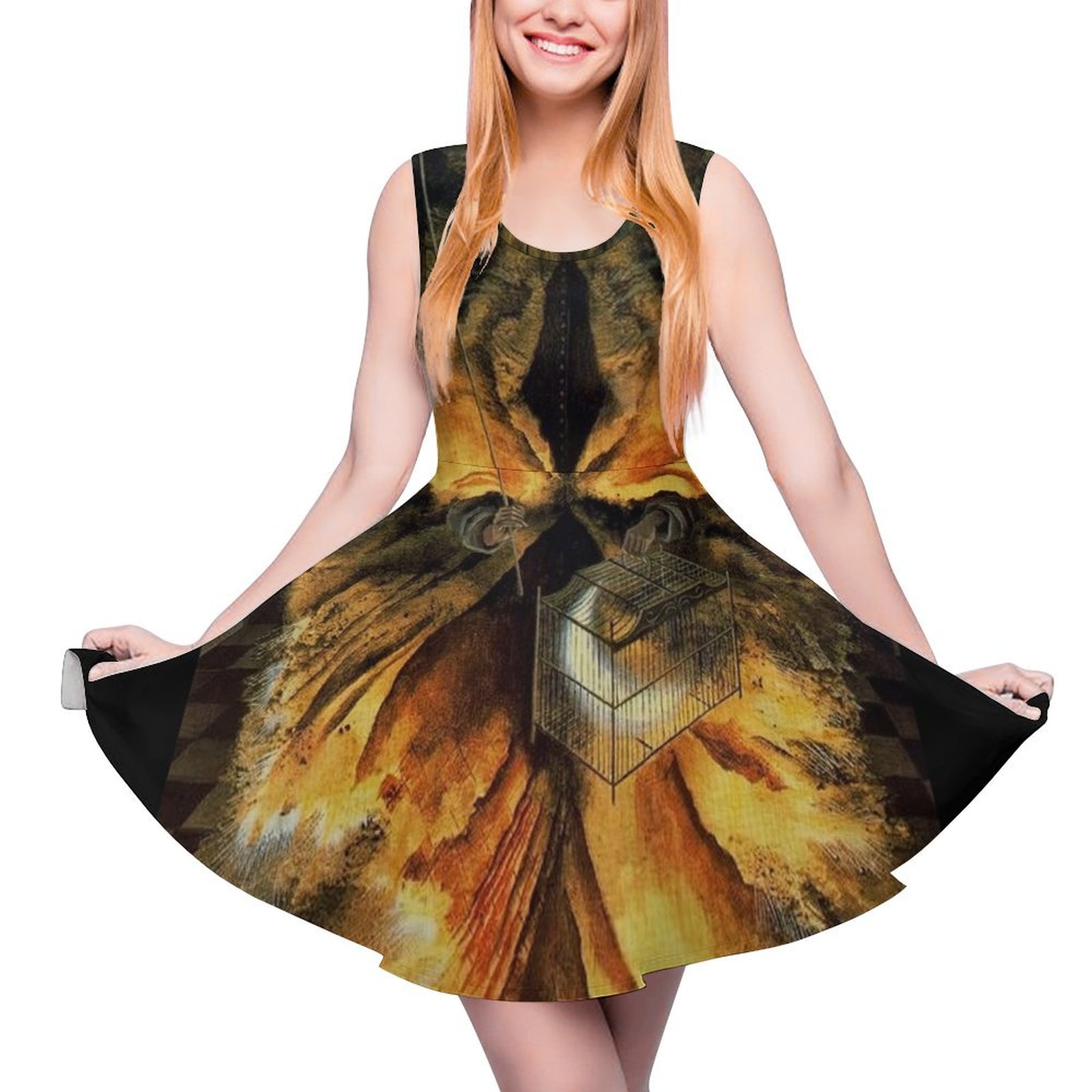 Star Huntress by Remedios Varo Sleeveless Dress Women"s clothing women ...
