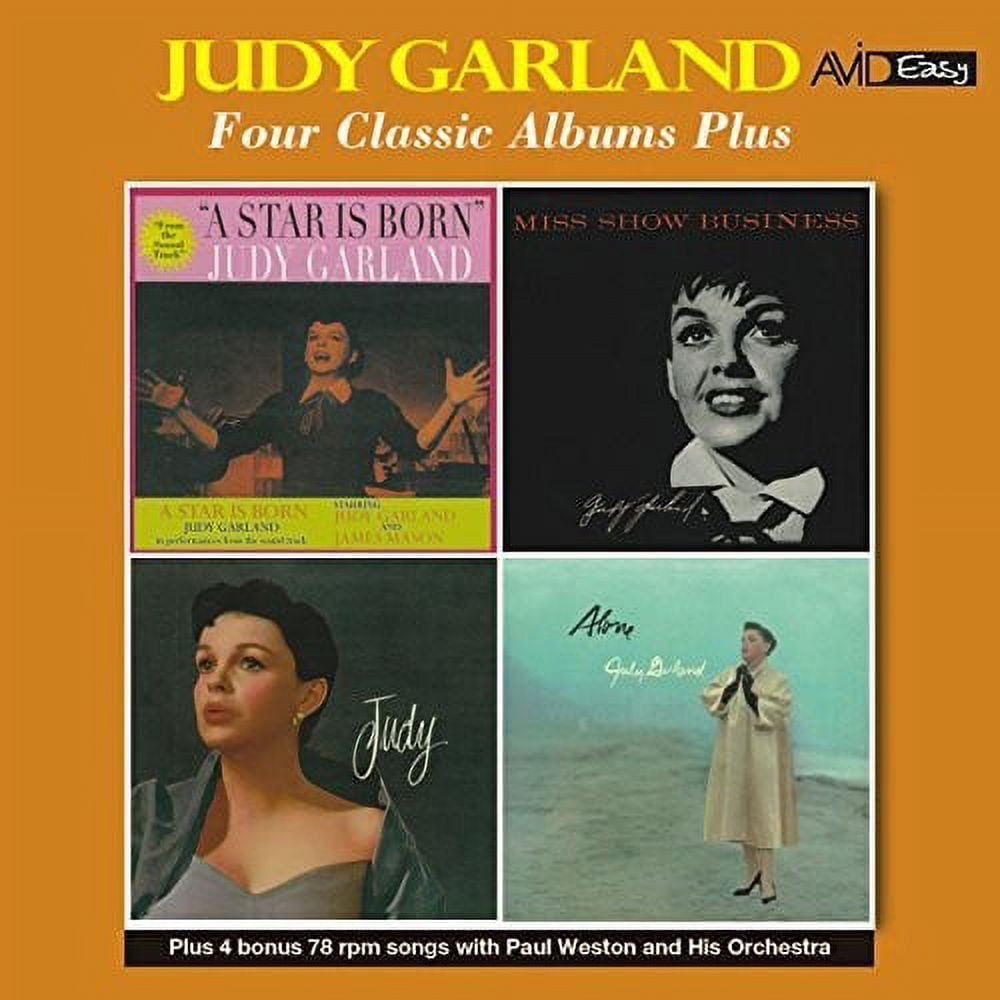 Judy Garland - Star Is Born / Miss Show Business / Judy / Alone - Music ...