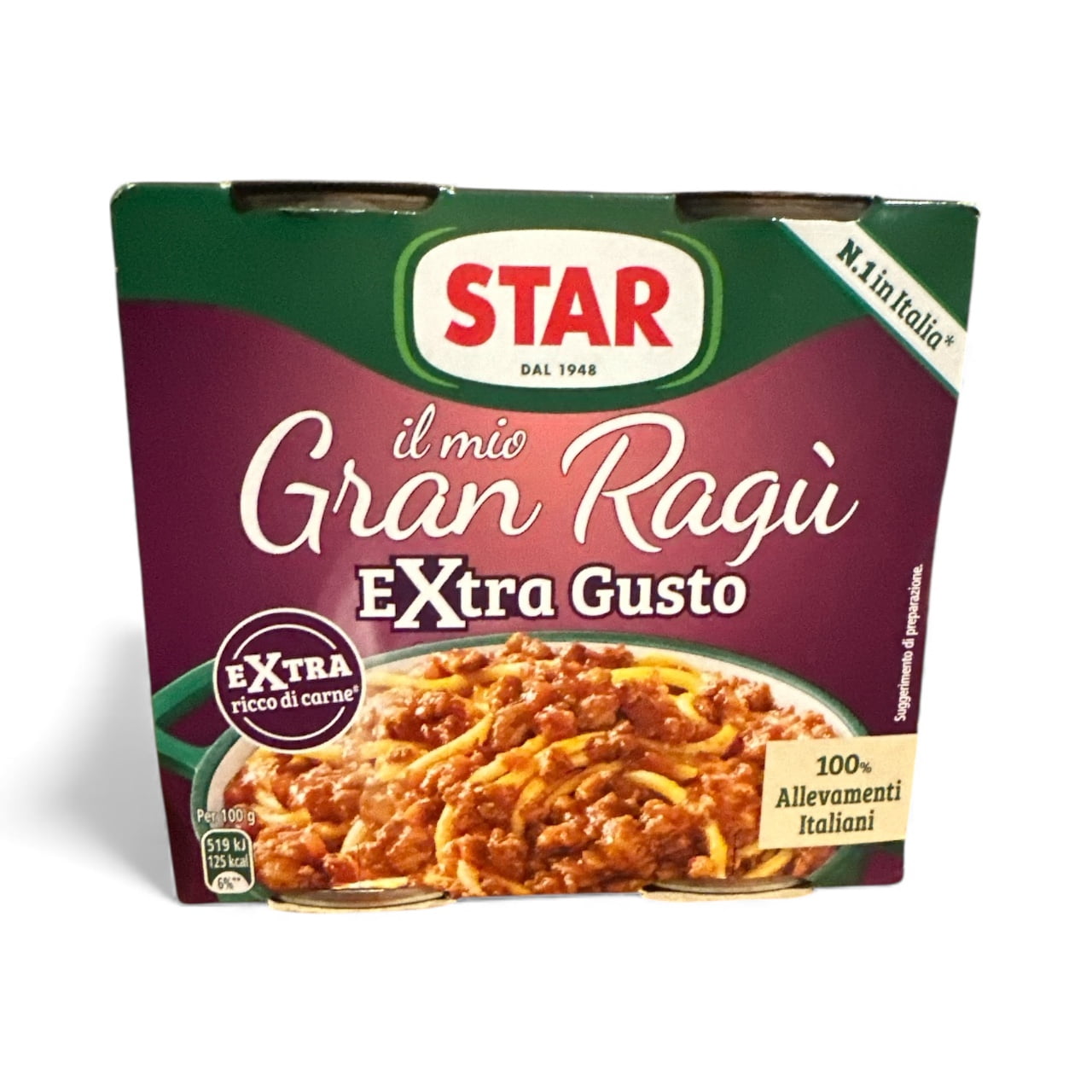 Star Italian Ragù Ready-to-Use 100% Italian Pork Meat 2 X 180G ...