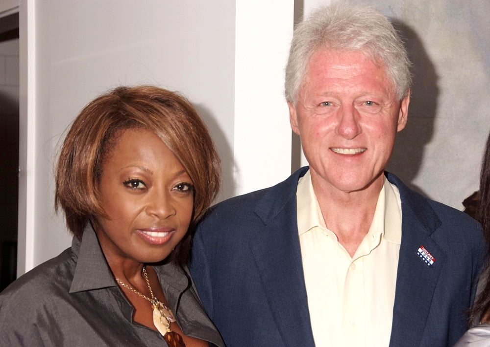 Star Jones Bill Clinton In Attendance For Hillary Clinton For President ...