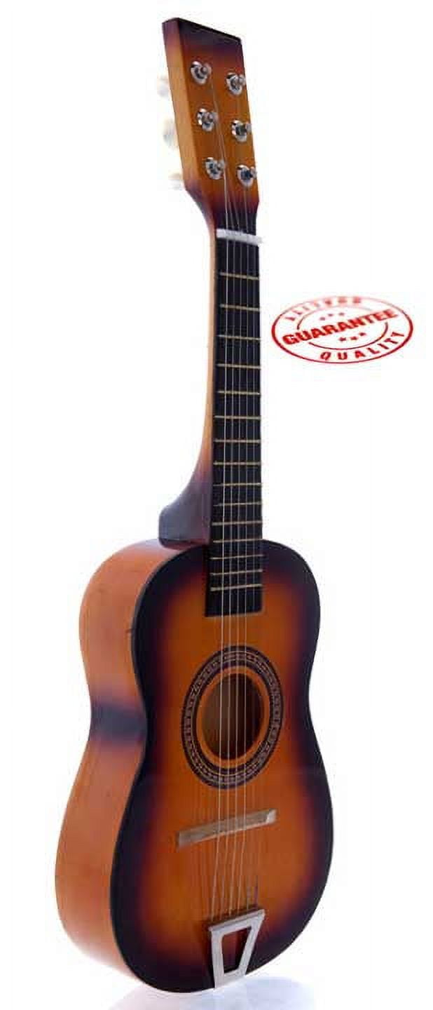 Star Kids Wooden Acoustic Toy Guitar 23 Inches, Sunburst Color, Ideal ...
