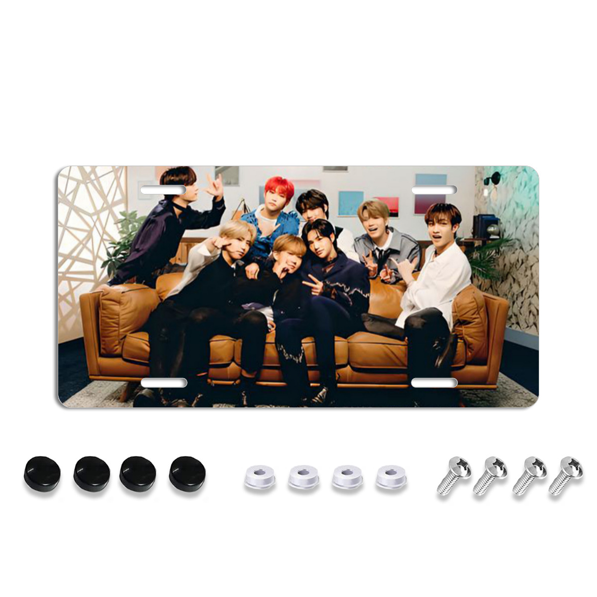 Star Kids License Plate Cover Personalized Car License Plate Metal Sign ...