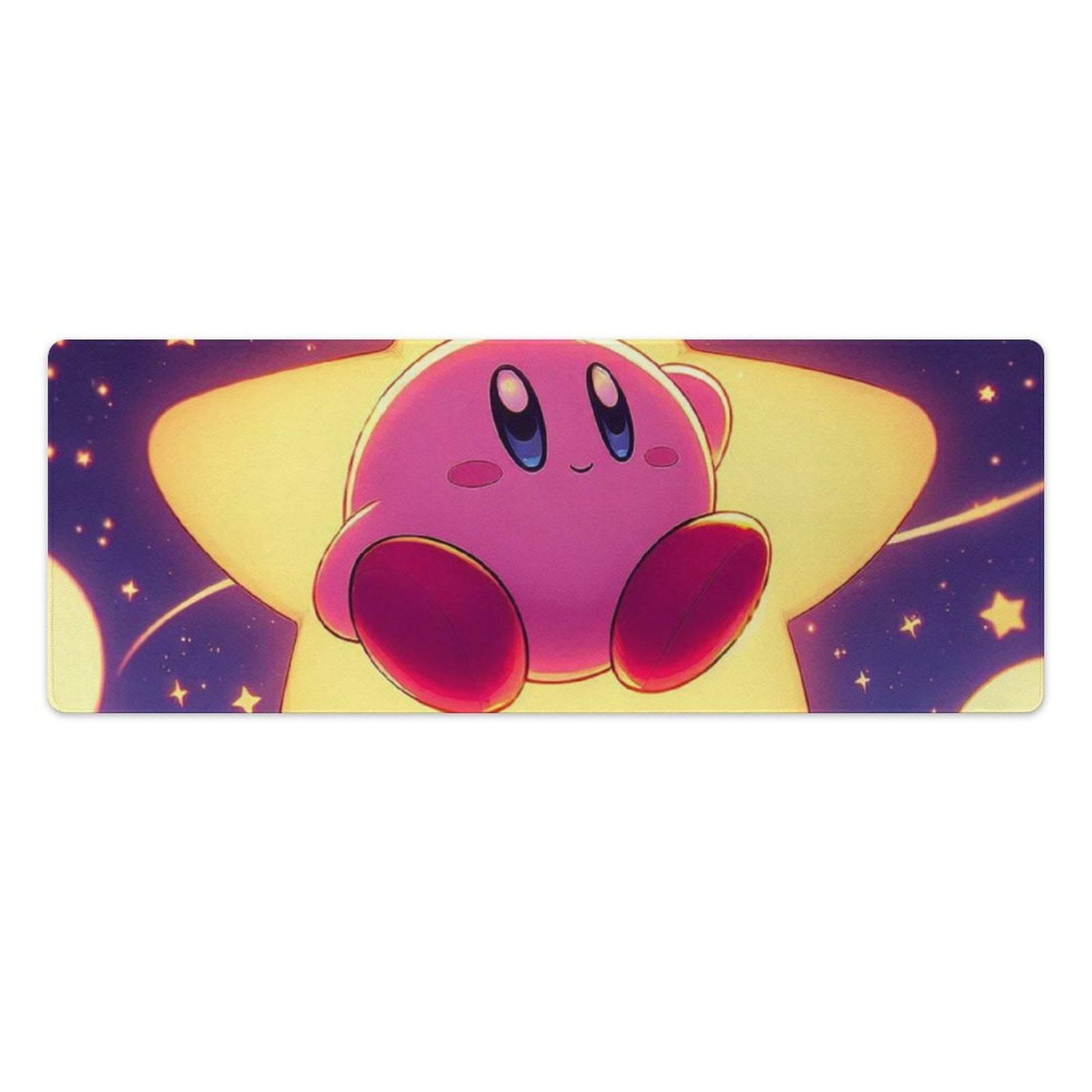 Star Kirby Mouse Pad No-sliped Large Mousepad Extended Gaming Desk Mat ...