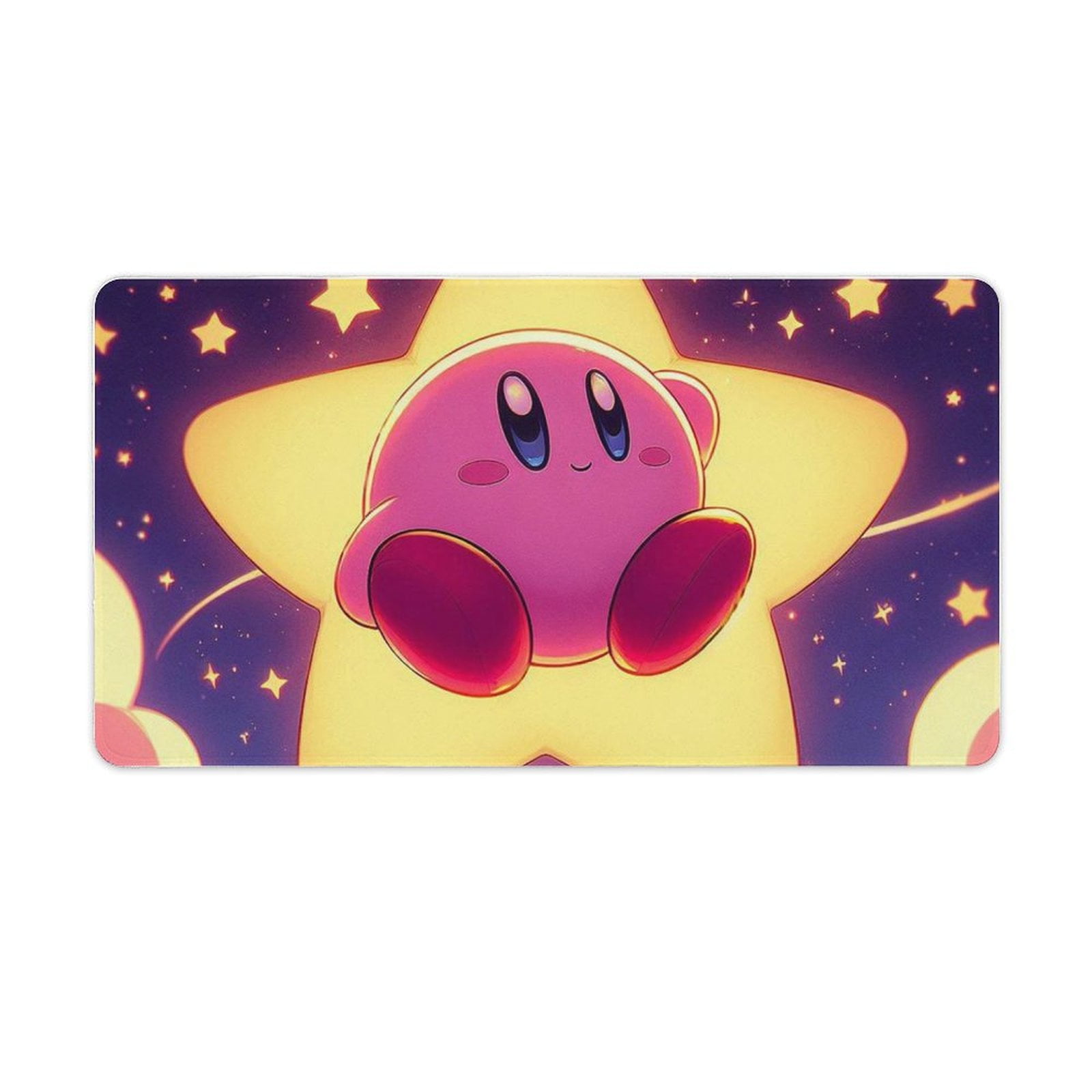 Star Kirby Mouse Pad No-sliped Large Mousepad Extended Gaming Desk Mat ...
