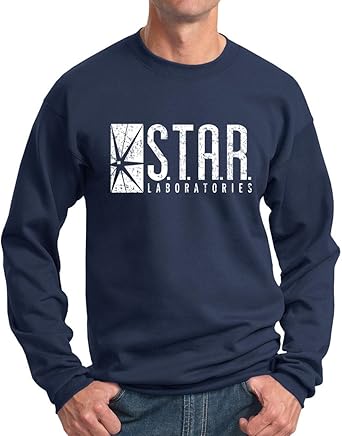 Star Labs Sweatshirt - Star Laboratories Crewneck - Vintage Print ...