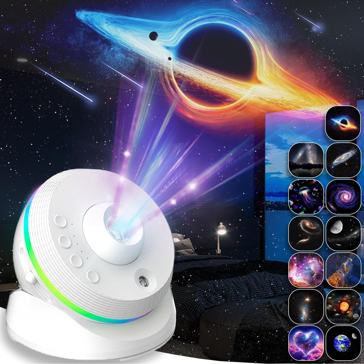 Star Light Projector Starry Night Light, Planetarium Galaxy Projector ...