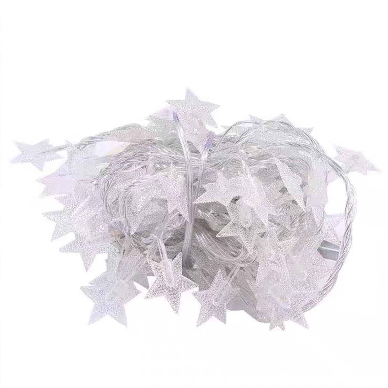 Star Lights String Pentagram Colorful Lights String Lights Battery Box ...