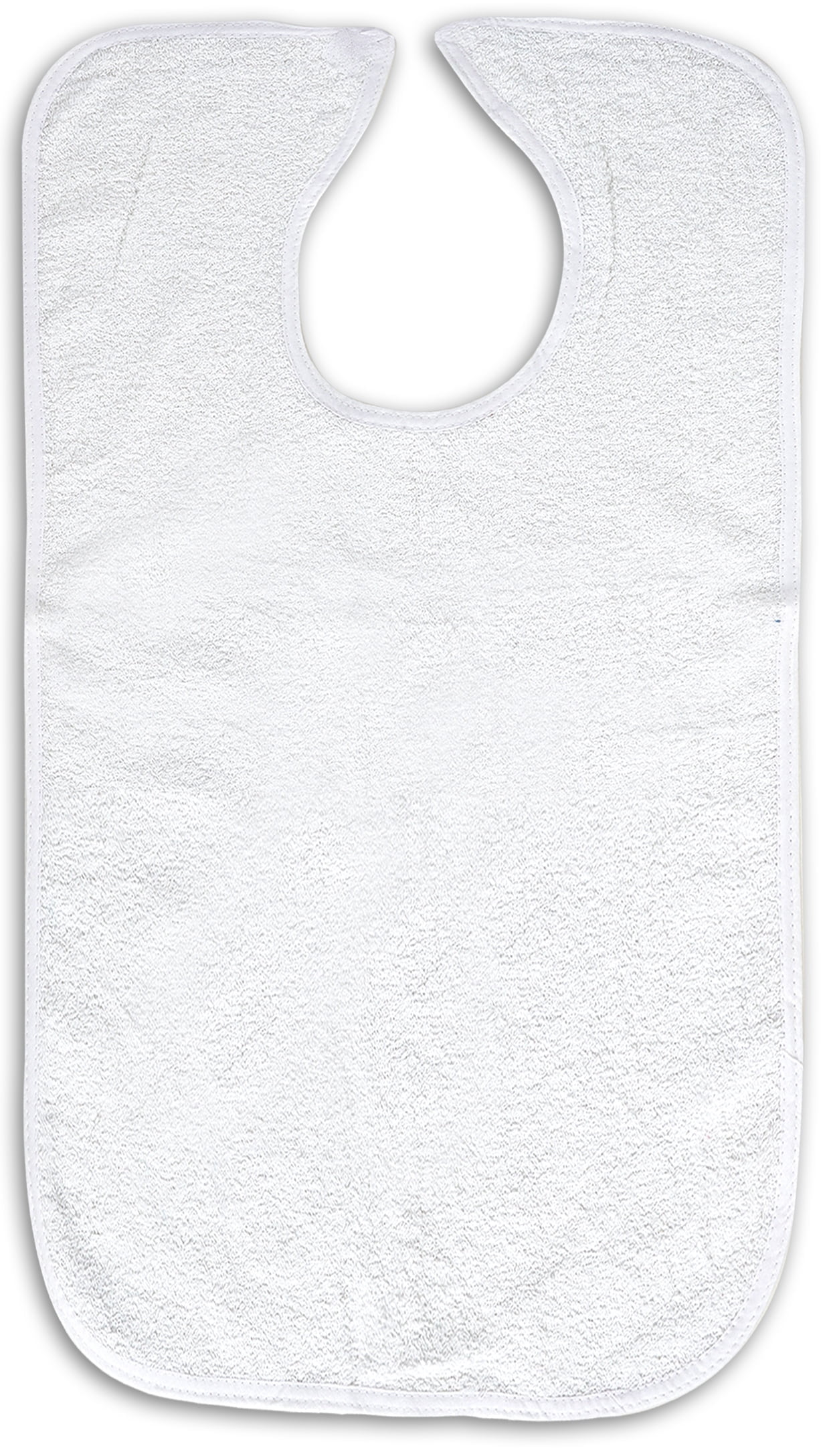 Star Linen 3 Pack Adult Bibs For Eating, Machine Washable - Reusable ...