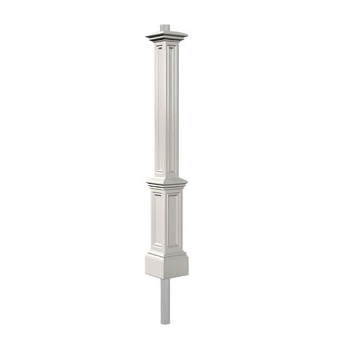Outdoor Yard 5835W Signature Lamp Post- White with Mount - Walmart.com