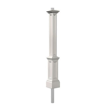Mayne Signature Outdoor Tall Decorative Lamp Post - Polyethylene, No ...