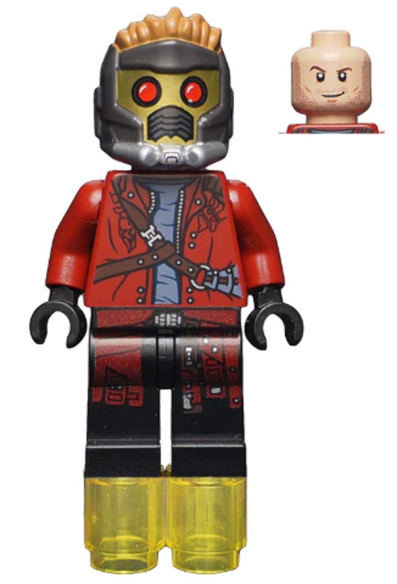 Star-Lord (Guardians of the Galaxy) - LEGO Marvel Minifigure (2014 ...