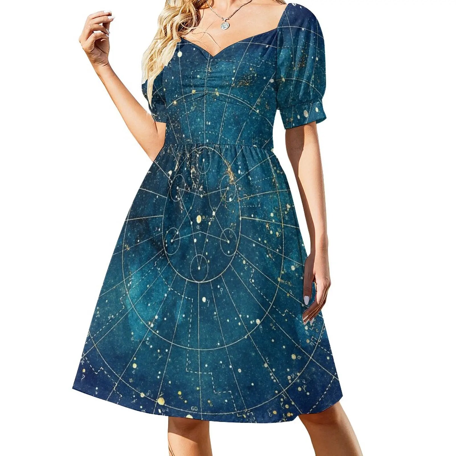 Star Map :: City Lights Dress Women's summer skirt summer clothes ...