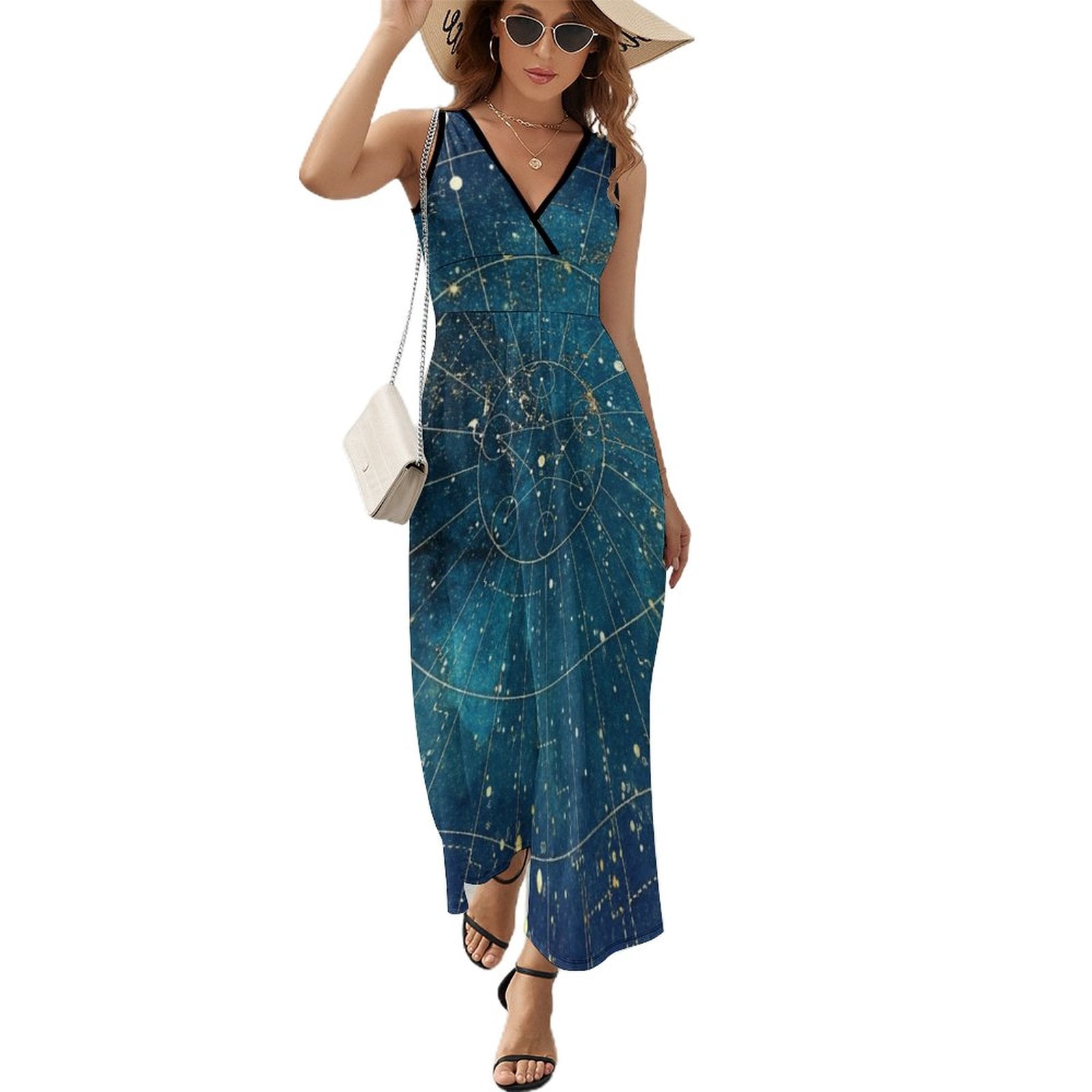 Star Map :: City Lights Sleeveless Dress women formal occasion dresses ...