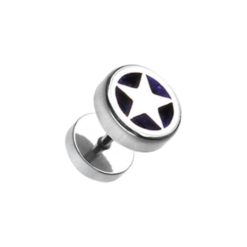 Star Marble Inlay Steel Fake Plug - Walmart.com