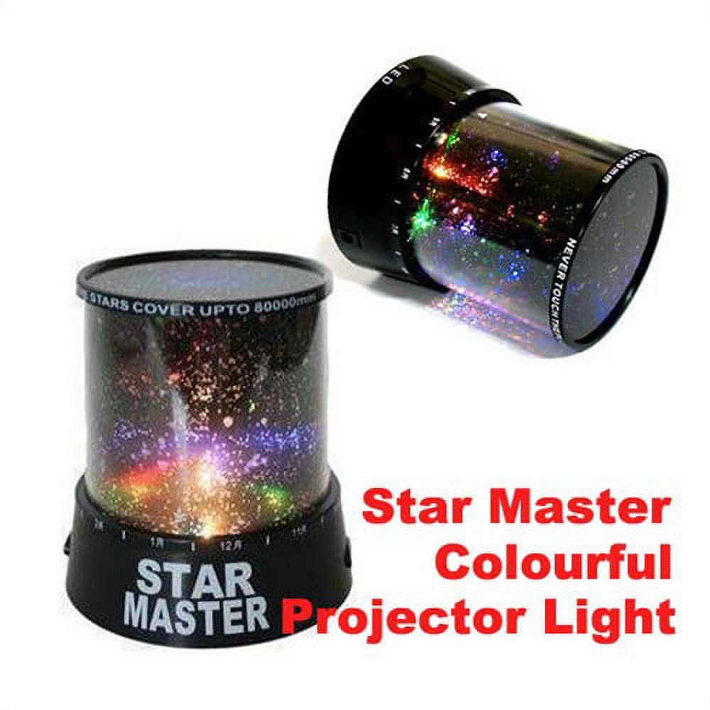 Star Master Colourful Starry Light Lighting Projector - Walmart.com