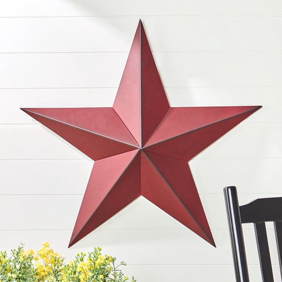 30" Red Star Wall Decor - Walmart.com