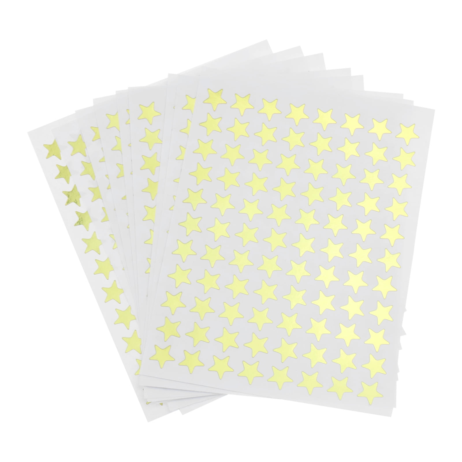 Star Metallic Stickers,1760 Pcs 20 Sheets Gold Star Stickers,Gold Star ...
