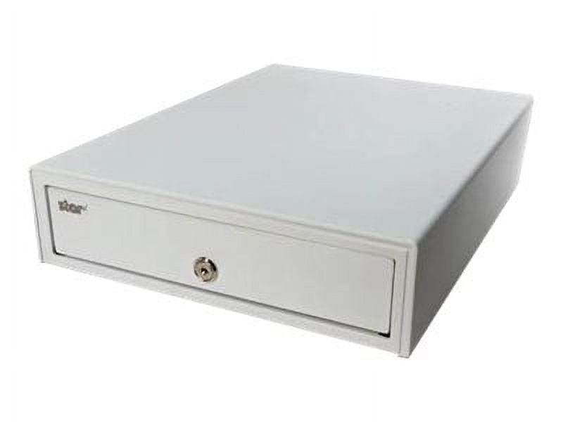 Star Micronics Max Cash Drawer, 3 Bill, 5 CoinPrinter Driven, ABS Plastic, Steel, White, 4.1 ...