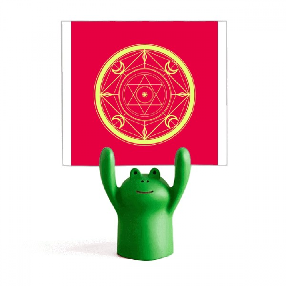 Star Moon Diagonal Array Memo Holder Cartoon Animal Frog Stand ...