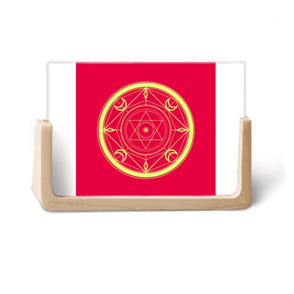 Star Moon Diagonal Array Photo Wooden Photo Frame Tabletop Display ...