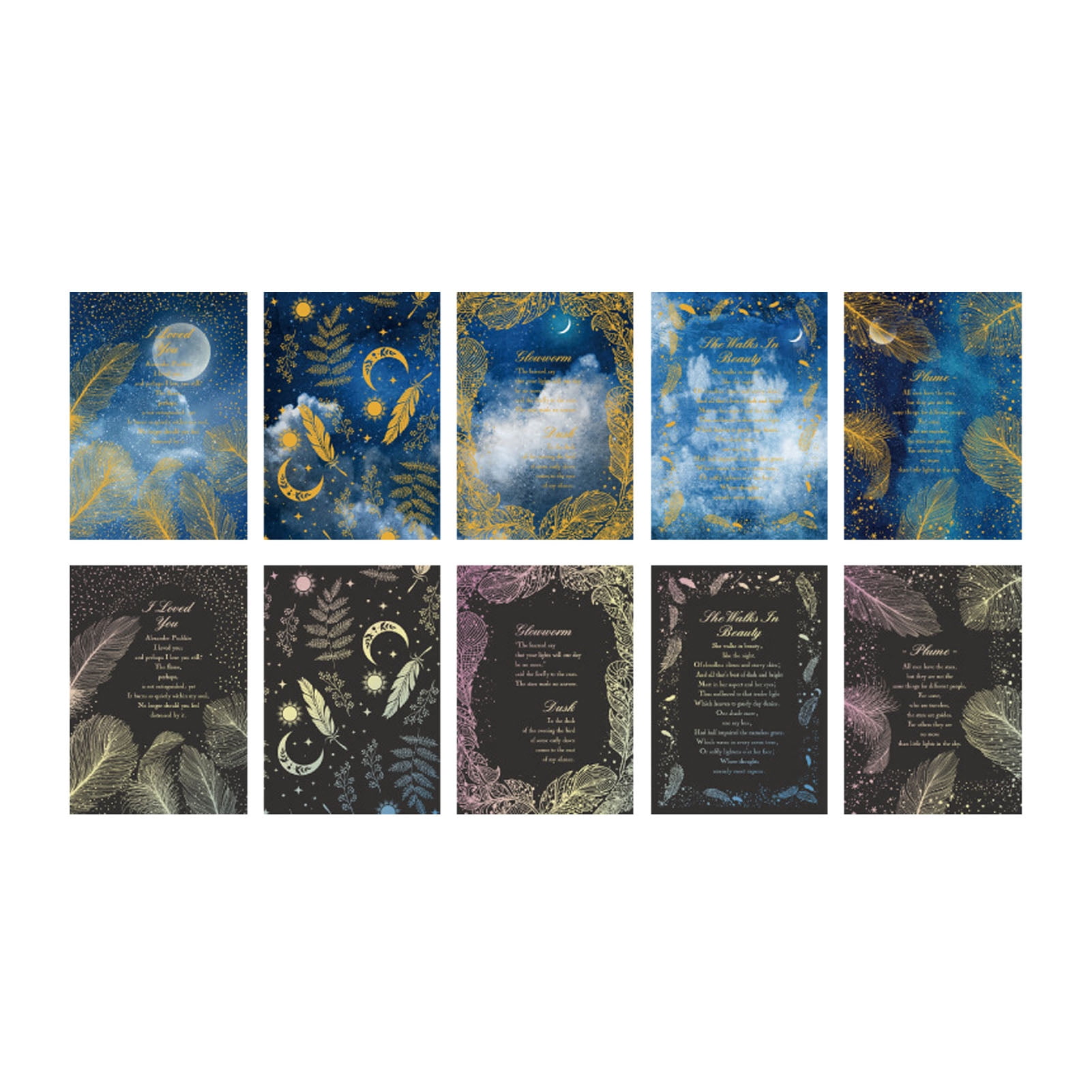 Star Moon Pattern Scrapbooking Paper, 15 Sheets, Laser Cut Decorative ...