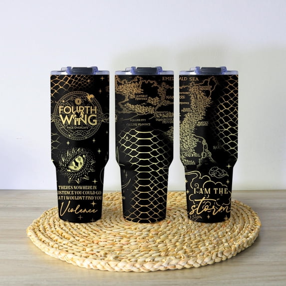 Star Mug Fourth Wing Tumbler | Fantasy Booktok Gift | I Am The Storm ...