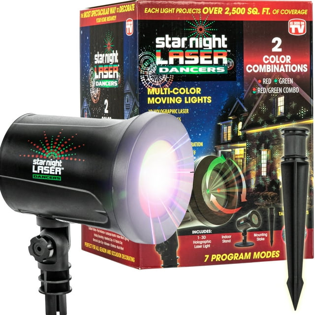 Star Night Projector Laser Night Projector Dancing Lights Features 7 ...