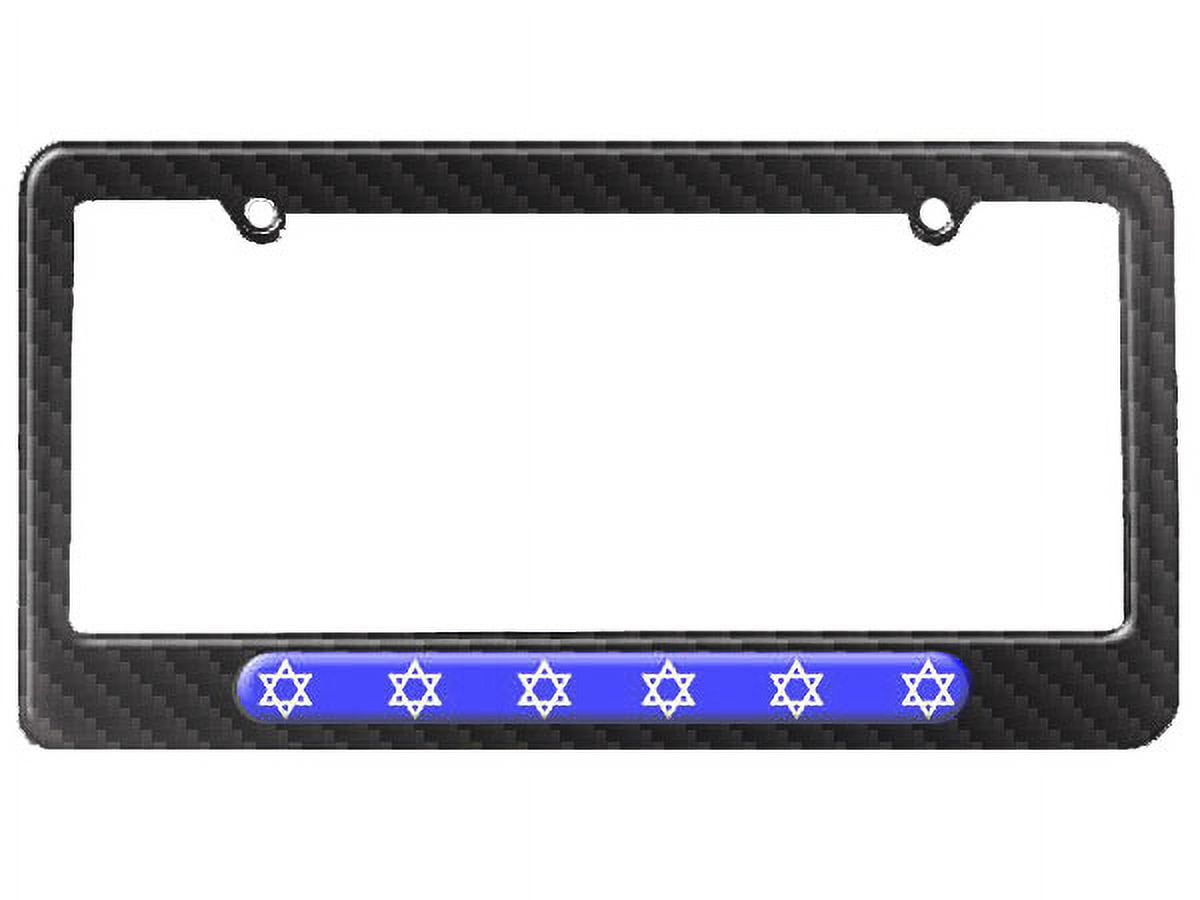Star Of David License Plate Frame - Walmart.com