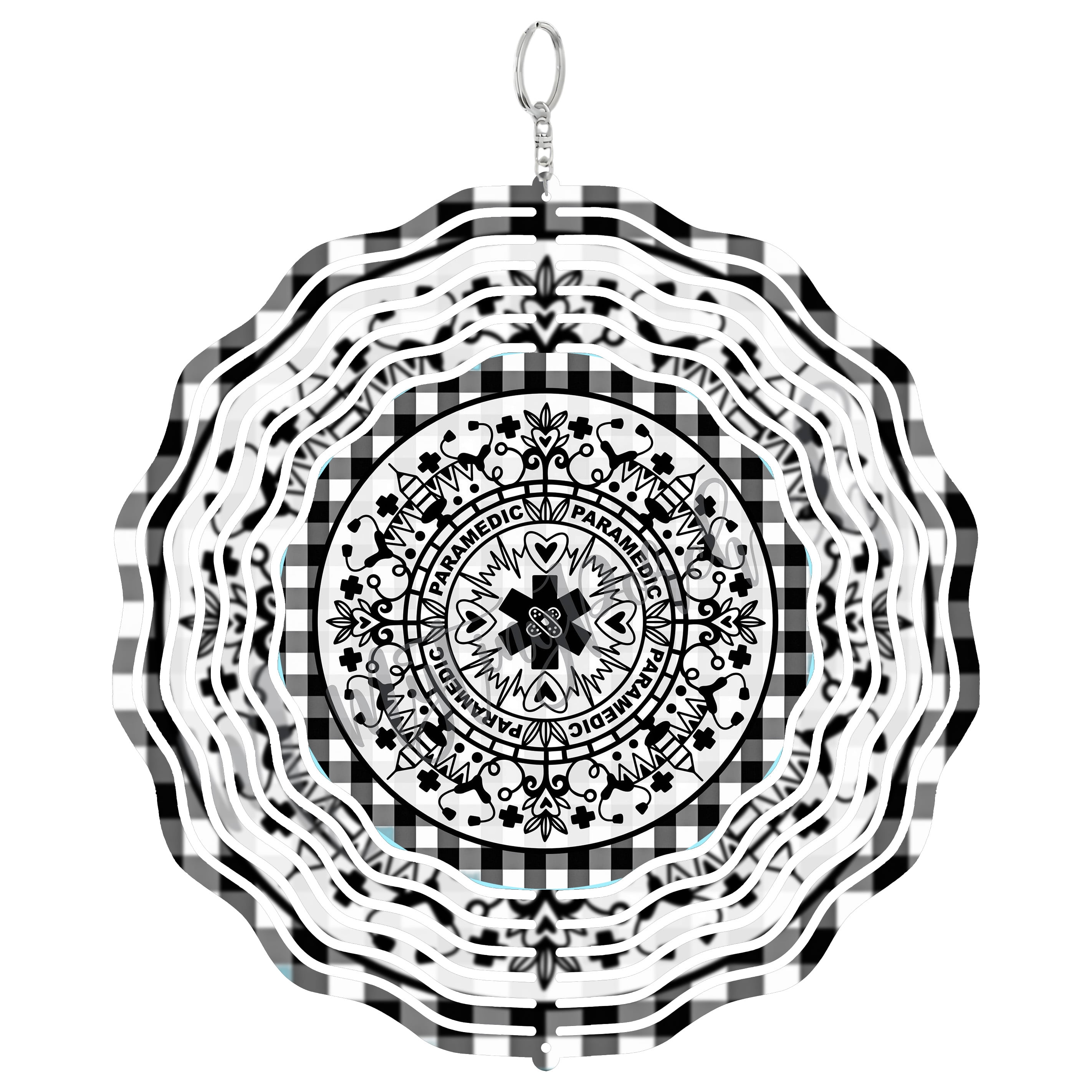 Star Of Life Paramedic EMT 3D Wind Spinner, Medical First Responder ...