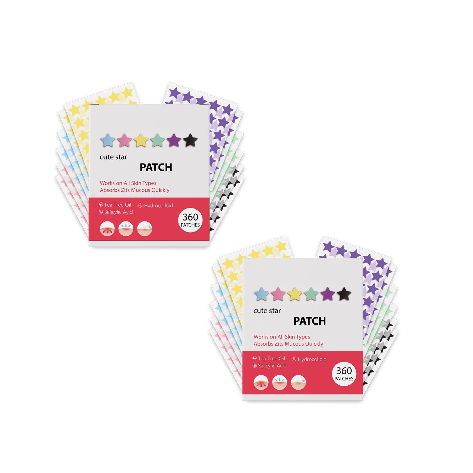 Star Pìmple Patches Cute Zit Patches for Face, Star Spot Stickers with ...