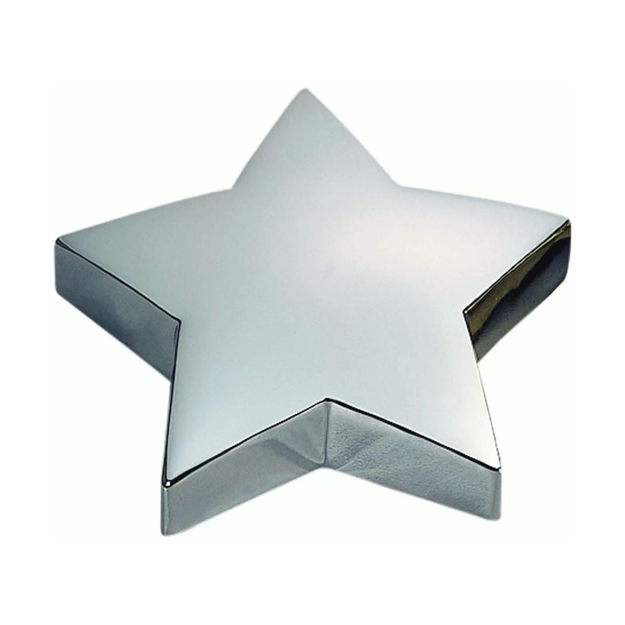 4.25" Silver and Gold Star Paperweight - Walmart.com