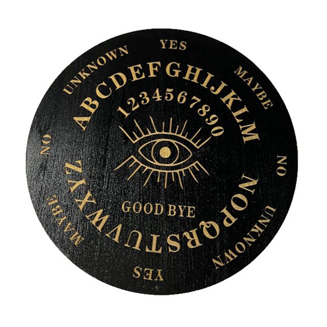 Star Pendulum Board Divination Dowsing Board Metaphysical Message Board ...