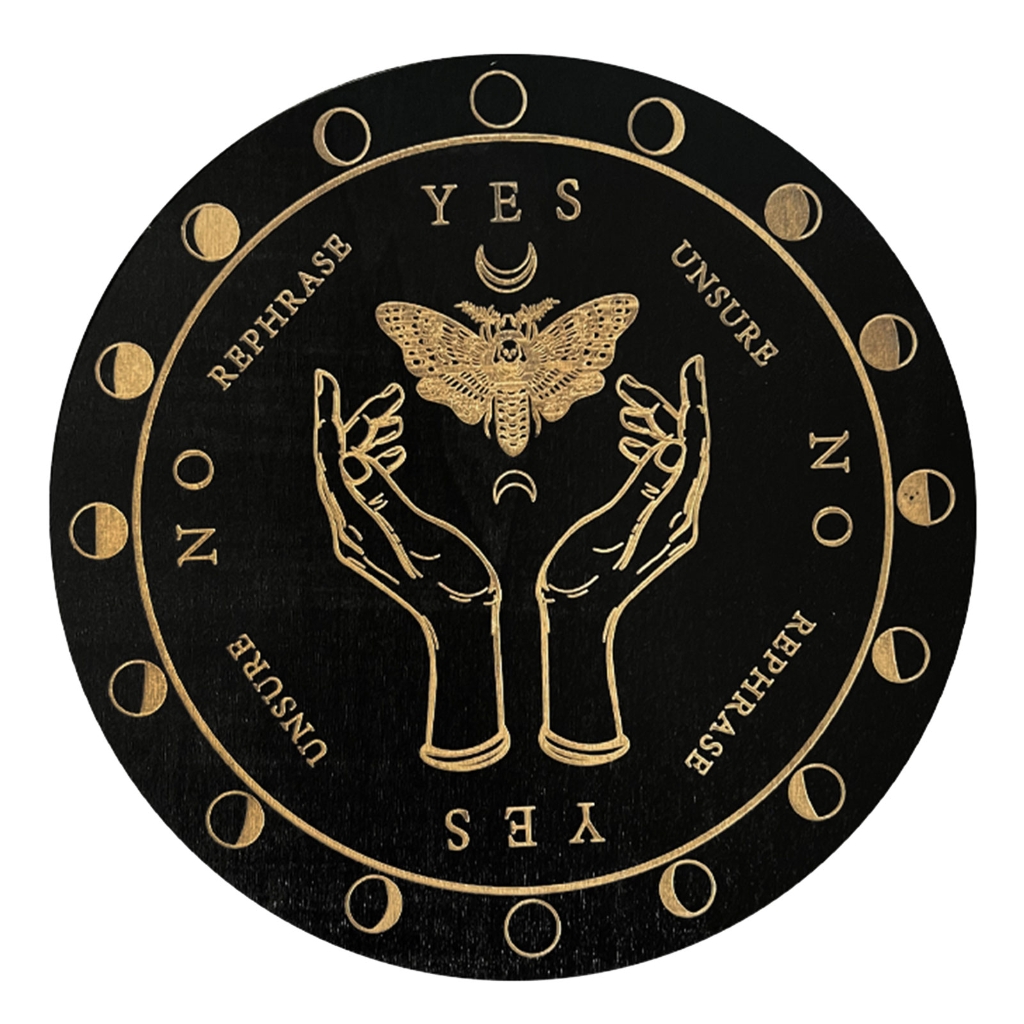 Star Pendulum Board Divination Dowsing Board Metaphysical Message Board ...