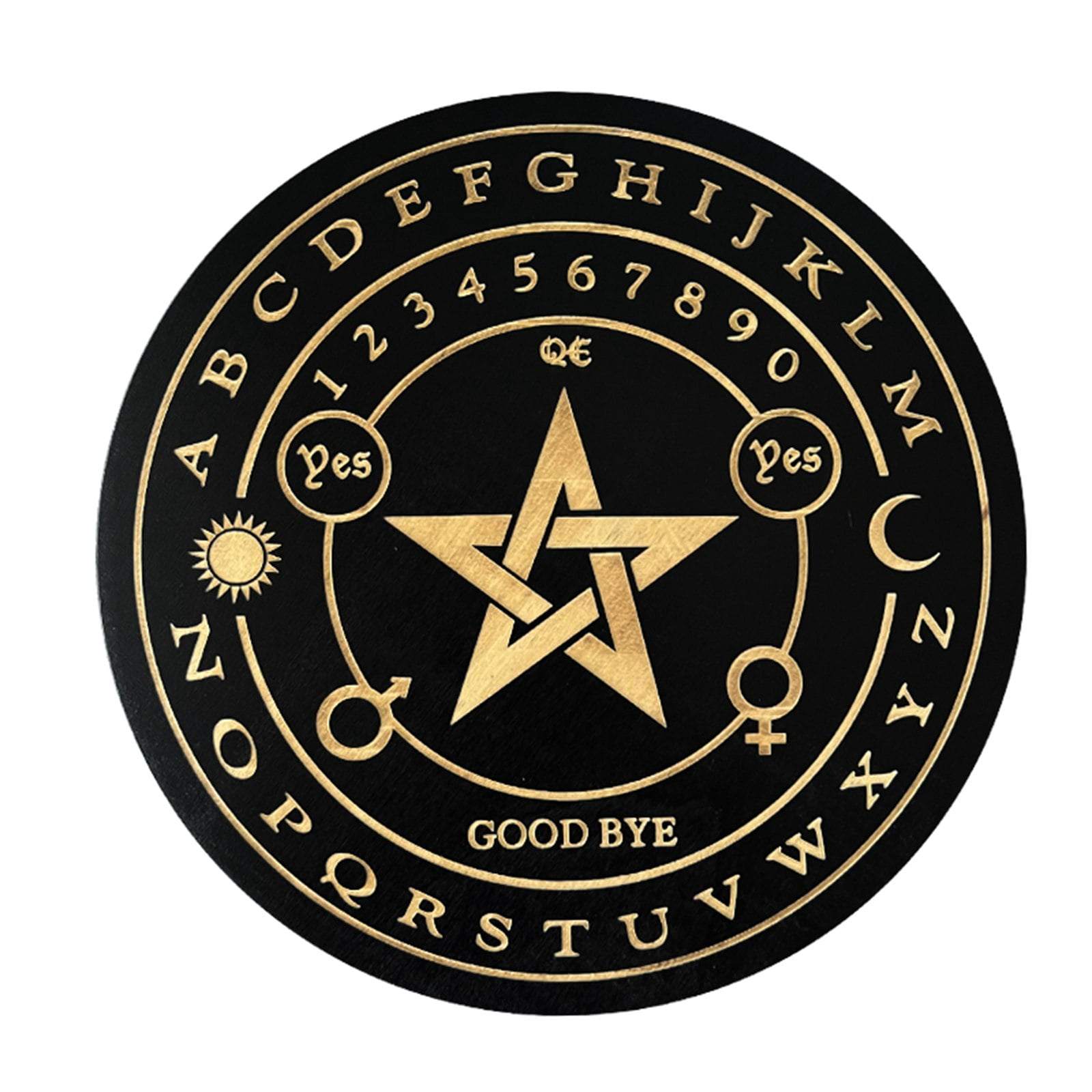 Star Pendulum Board Wooden Dowsing Board Divination Metaphysical ...